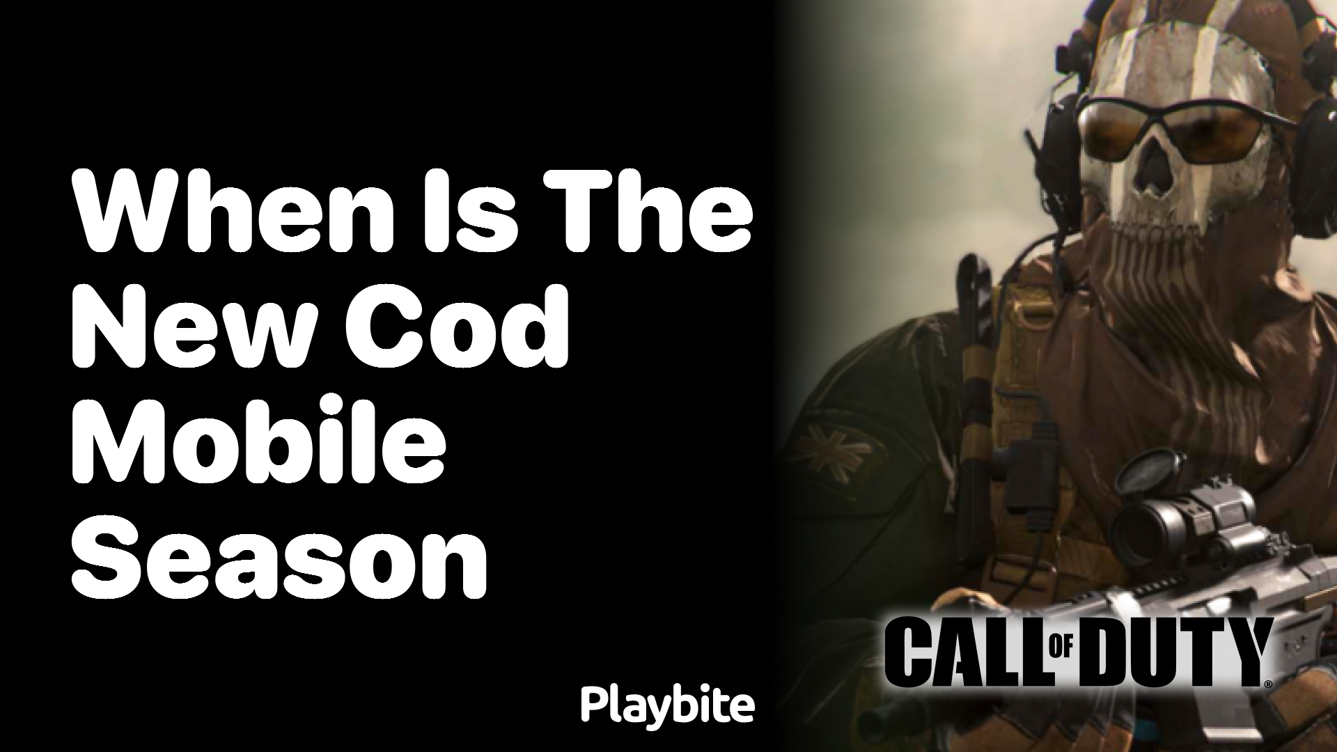 Discover When the New COD Mobile Season is Starting - Playbite