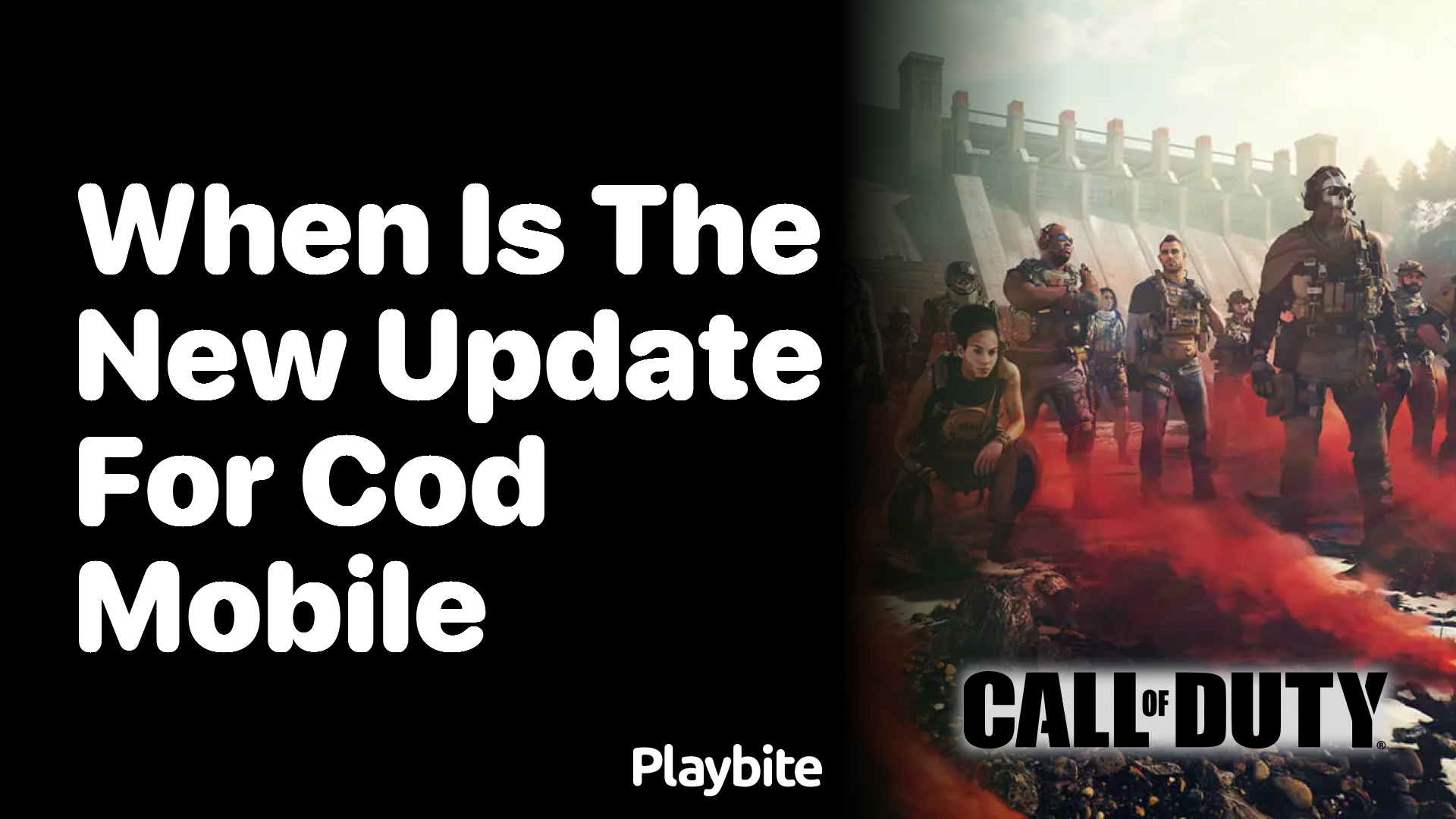 When is the New Update for CoD Mobile Coming Out? - Playbite