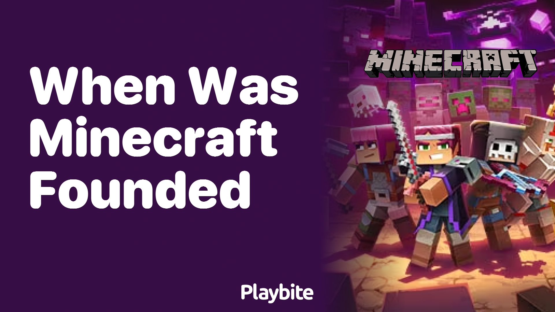 When was Minecraft Founded? Unveiling the Genesis of a Gaming ...