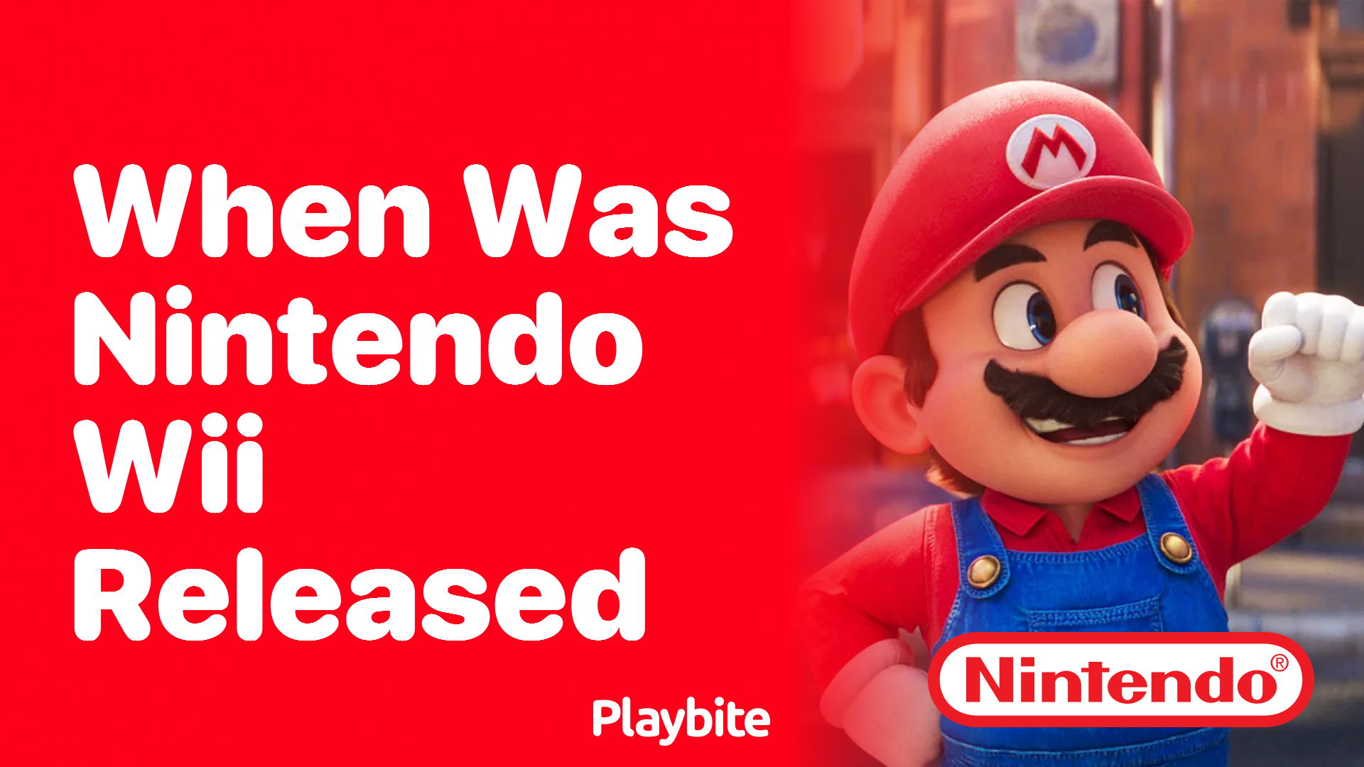 When Was the Nintendo Wii Released? Dive Into Gaming History! - Playbite