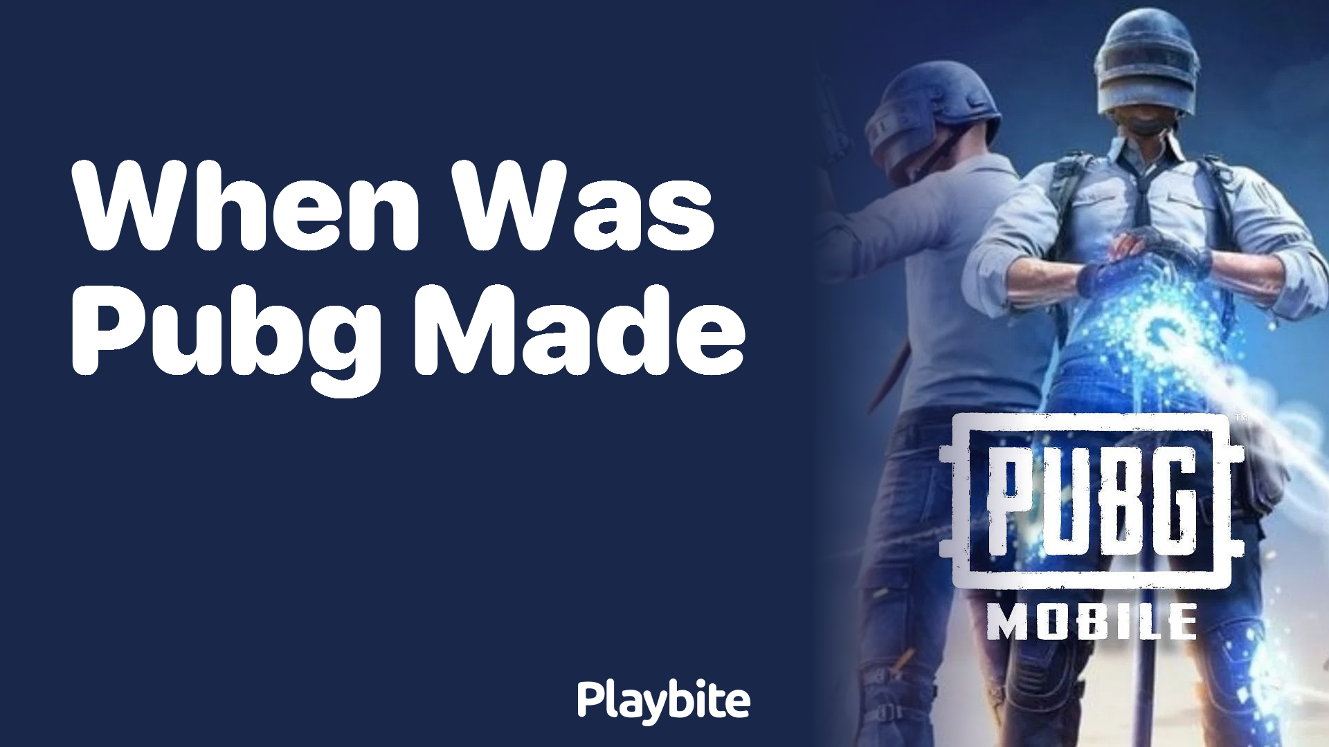 When Was PUBG Mobile Created? Unlocking the Game's Beginnings! - Playbite