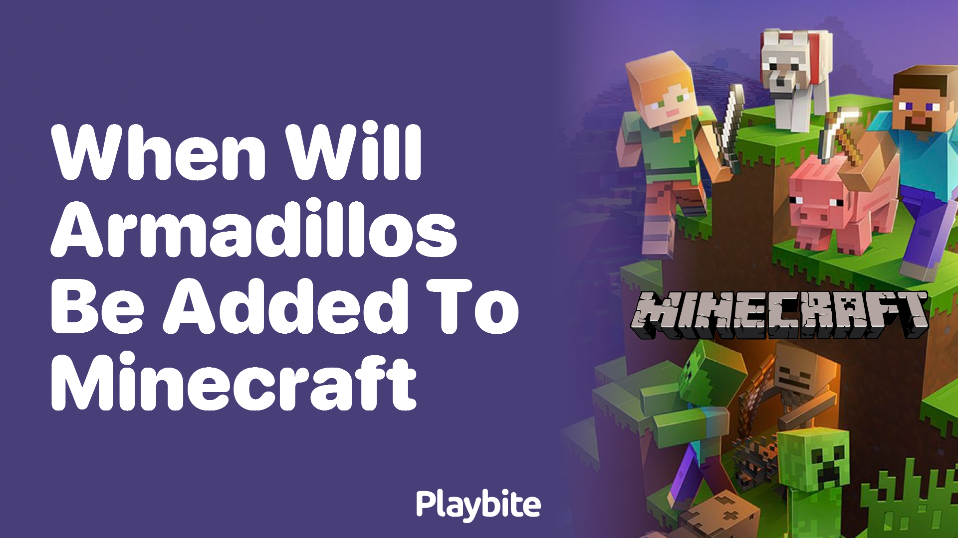 When Will Armadillos Be Added to Minecraft? - Playbite