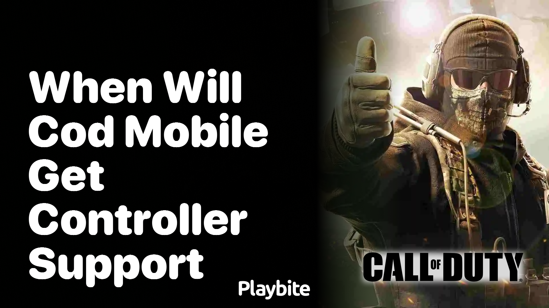 When Will Cod Mobile Get Controller Support Playbite