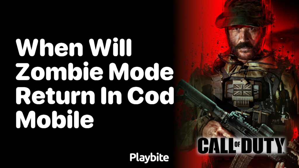When Will Zombie Mode Return in COD Mobile? - Playbite