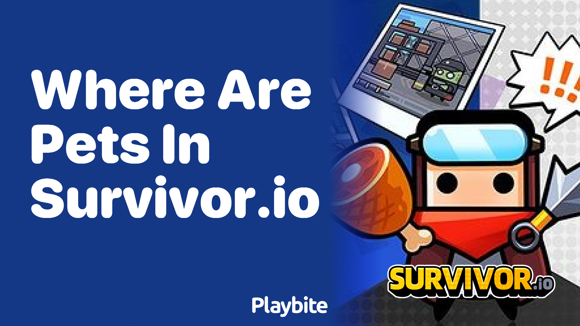 Where are Pets in Survivor.io? Unleashing the Fun! - Playbite