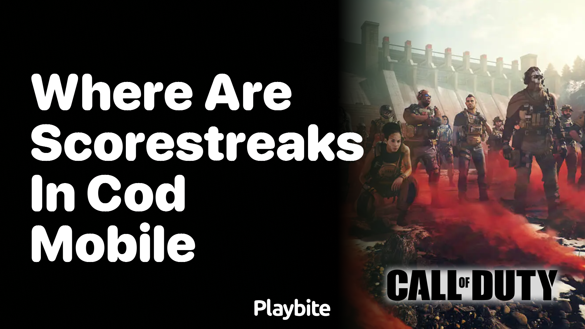 Where Are Scorestreaks in COD Mobile? - Playbite