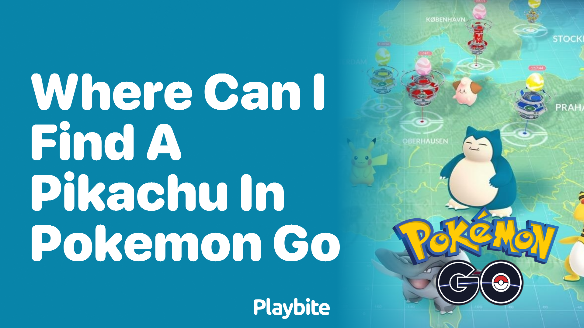 Where Can I Find a Pikachu in Pokemon GO? - Playbite