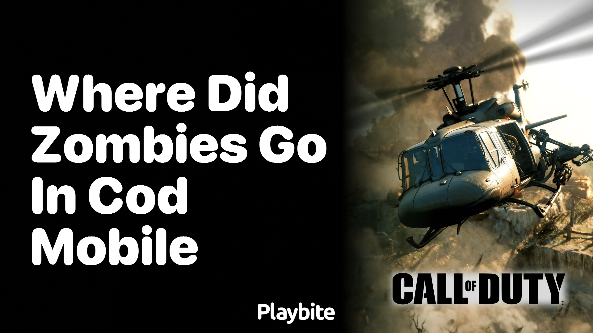 Where Did Zombies Go in COD Mobile? - Playbite
