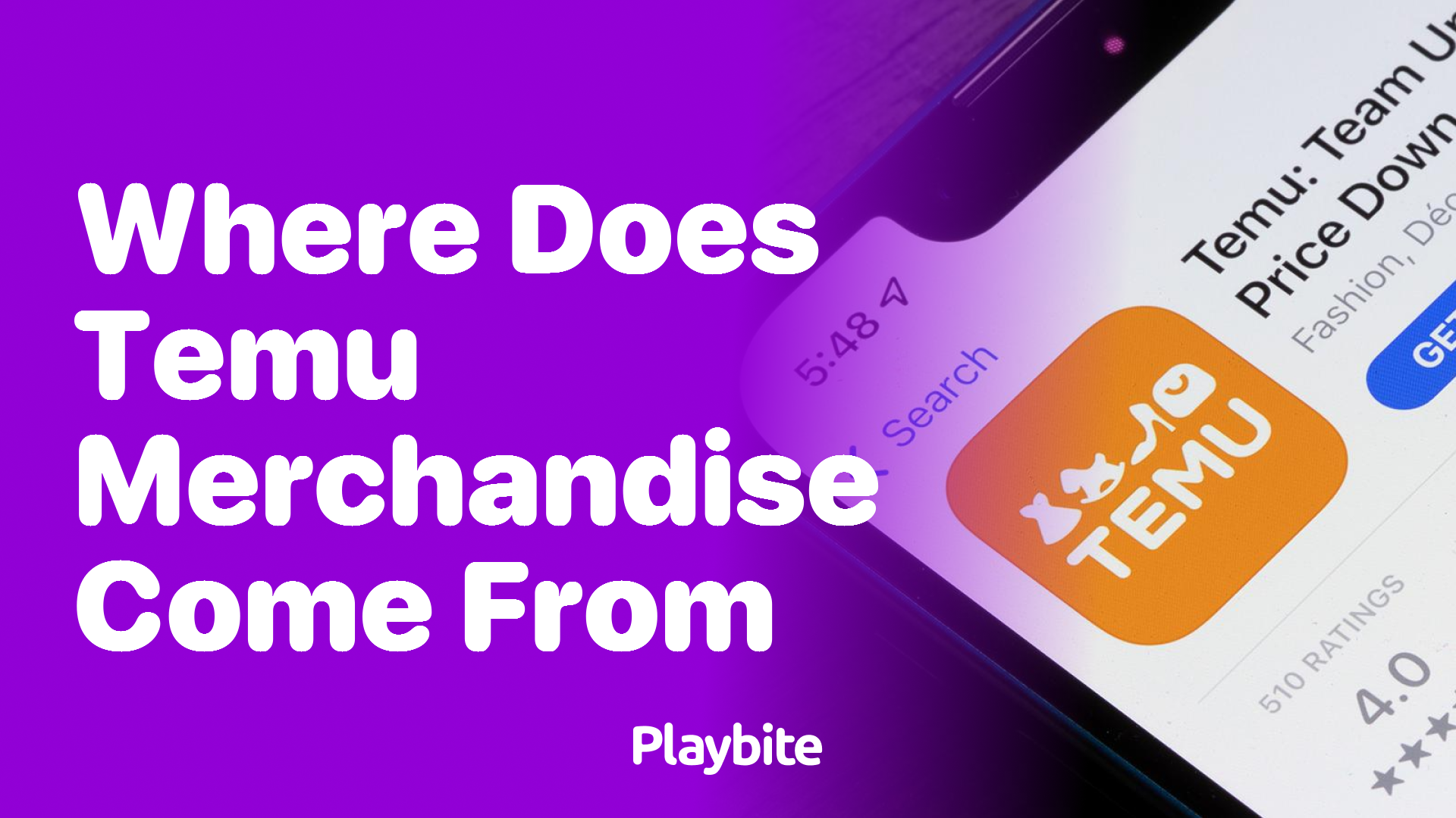 Where Does Temu Merchandise Come From? Unveiling the Source - Playbite