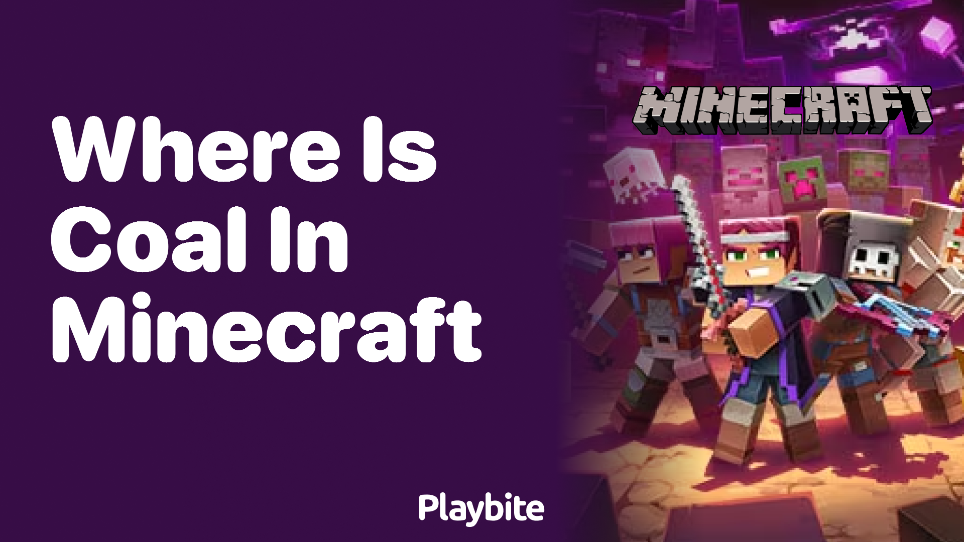 Where is Coal in Minecraft? Uncovering the Secrets - Playbite