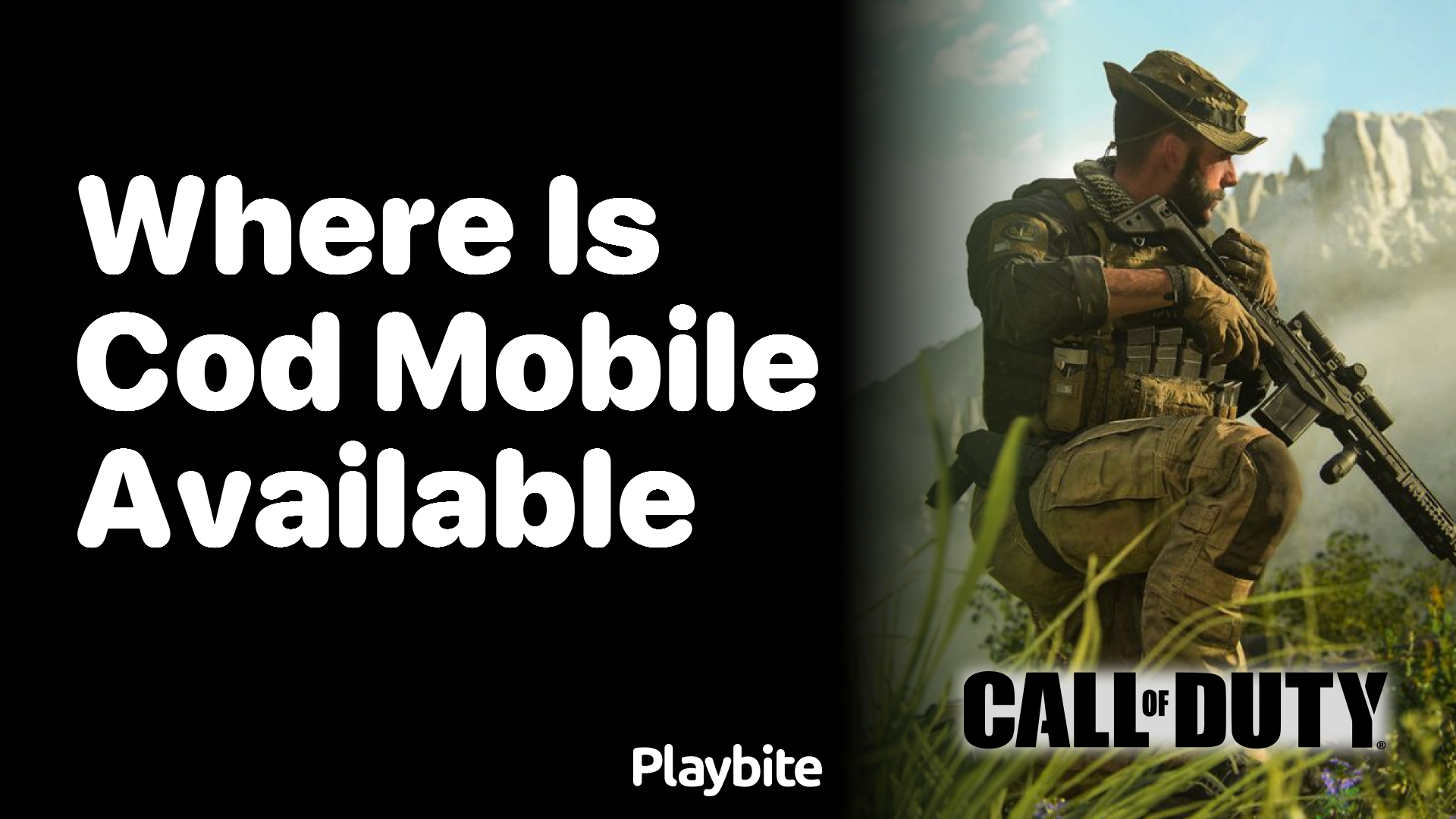 Where Is COD Mobile Available to Play? - Playbite