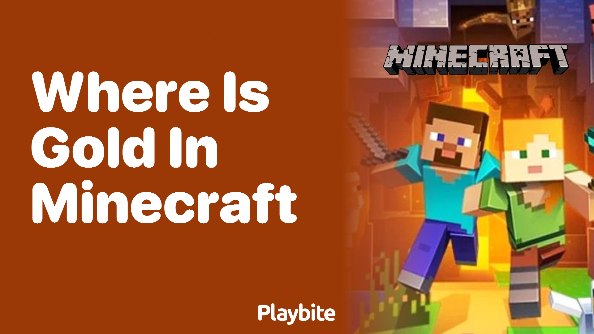 Where Is Gold in Minecraft? - Playbite