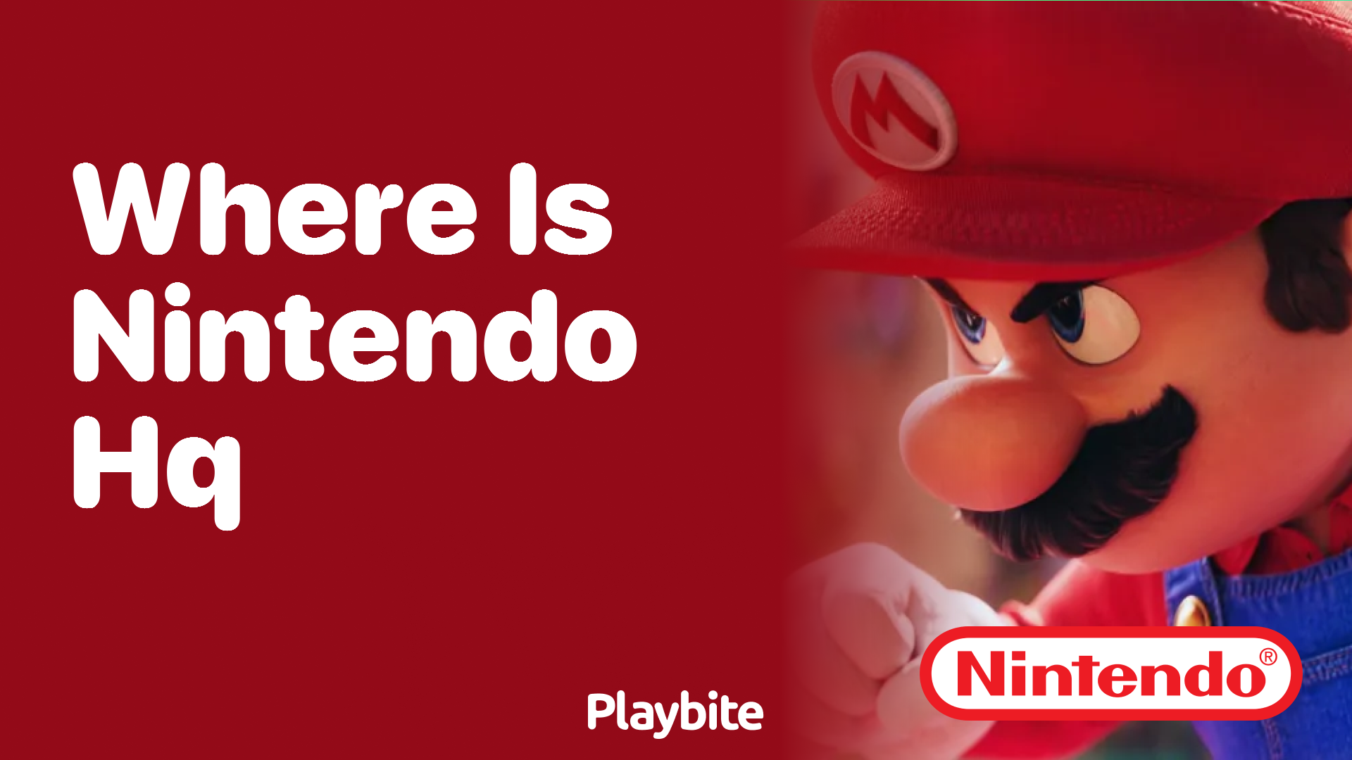 Where is Nintendo HQ Located? - Playbite