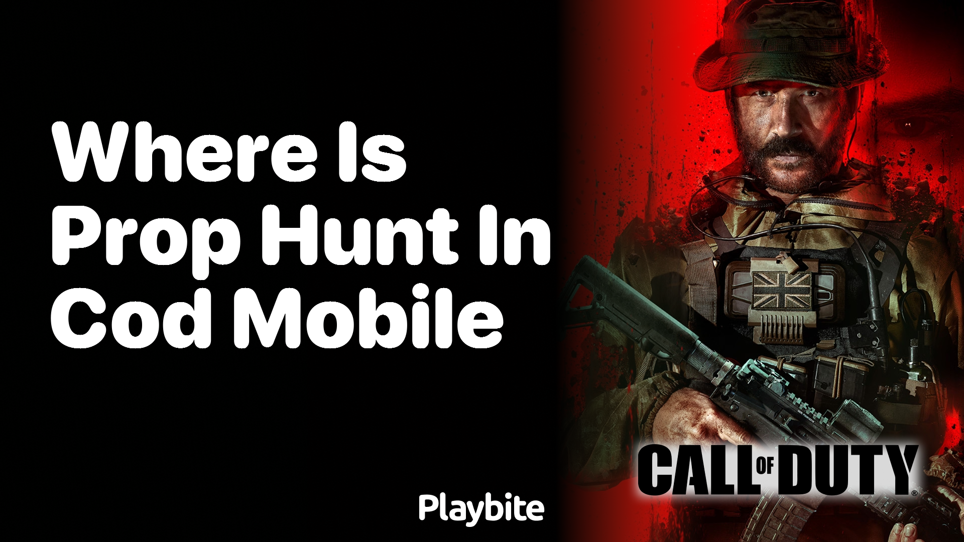 Where is Prop Hunt in COD Mobile? - Playbite