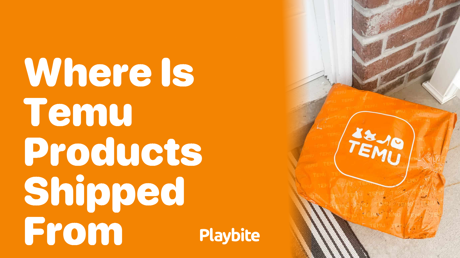 Where Are Temu Products Shipped From? Unveiling the Source - Playbite