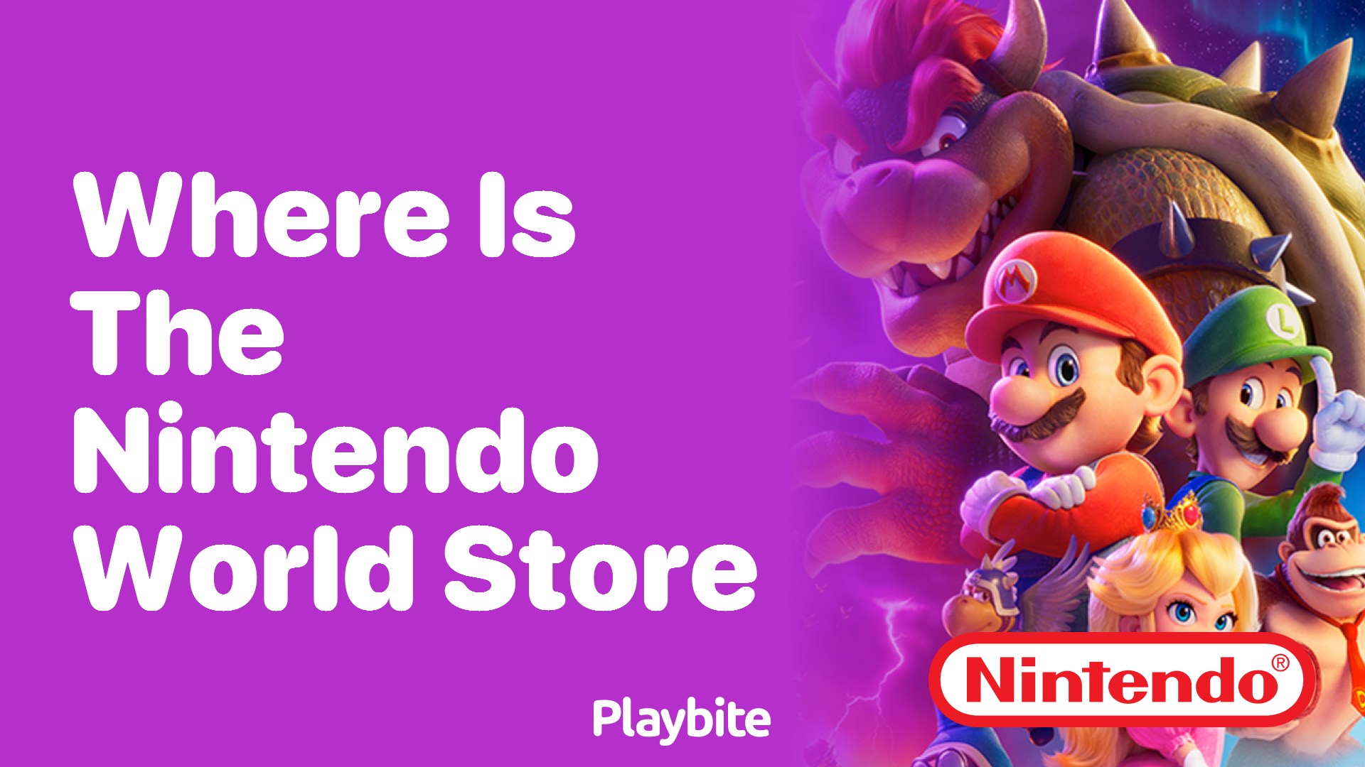 Discovering the Location of the Nintendo World Store - Playbite