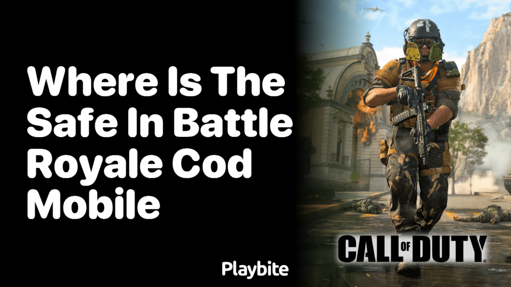 Where Is the Safe in Battle Royale COD Mobile? - Playbite