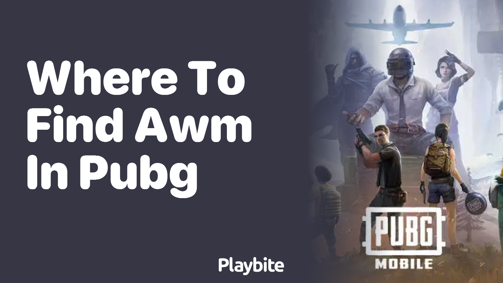 Where to Find the AWM in PUBG Mobile - Playbite