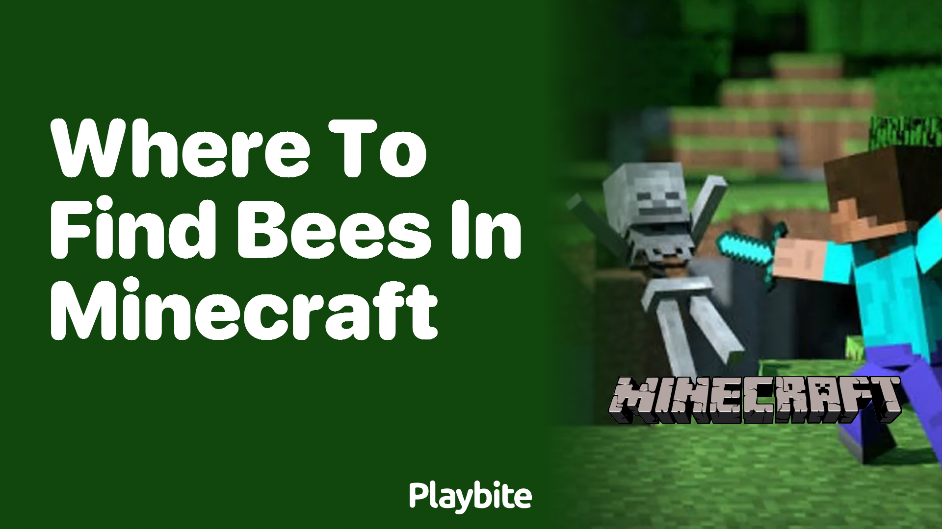 Where to Find Bees in Minecraft: Your Guide to Buzzing Companions ...