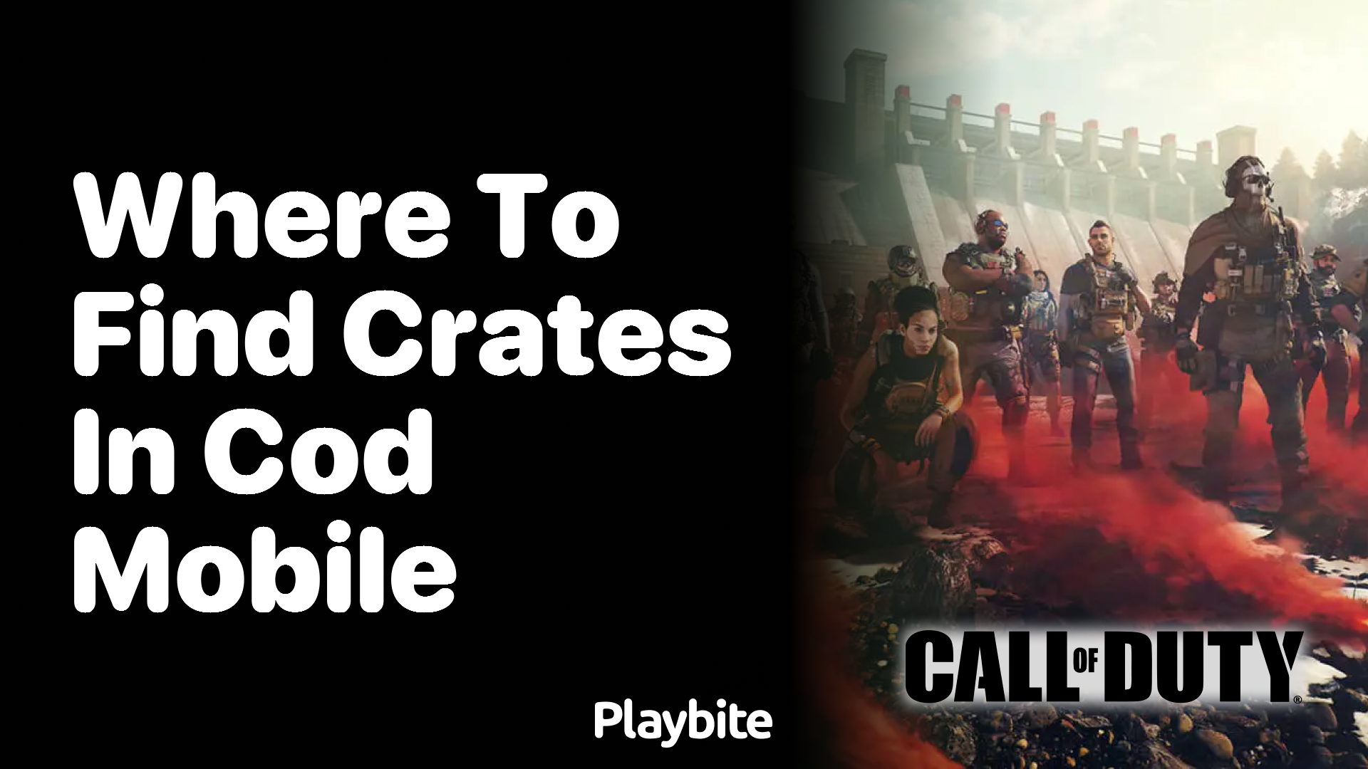 Where to Find Crates in COD Mobile - Playbite