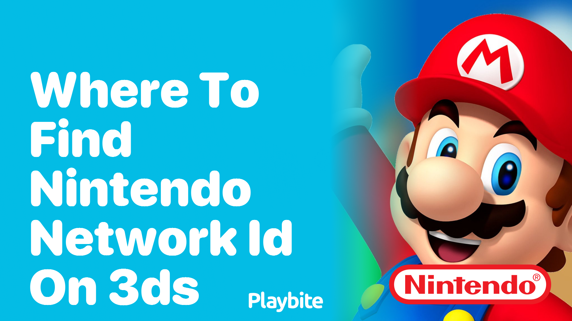 Where to Find Your Nintendo Network ID on 3DS - Playbite