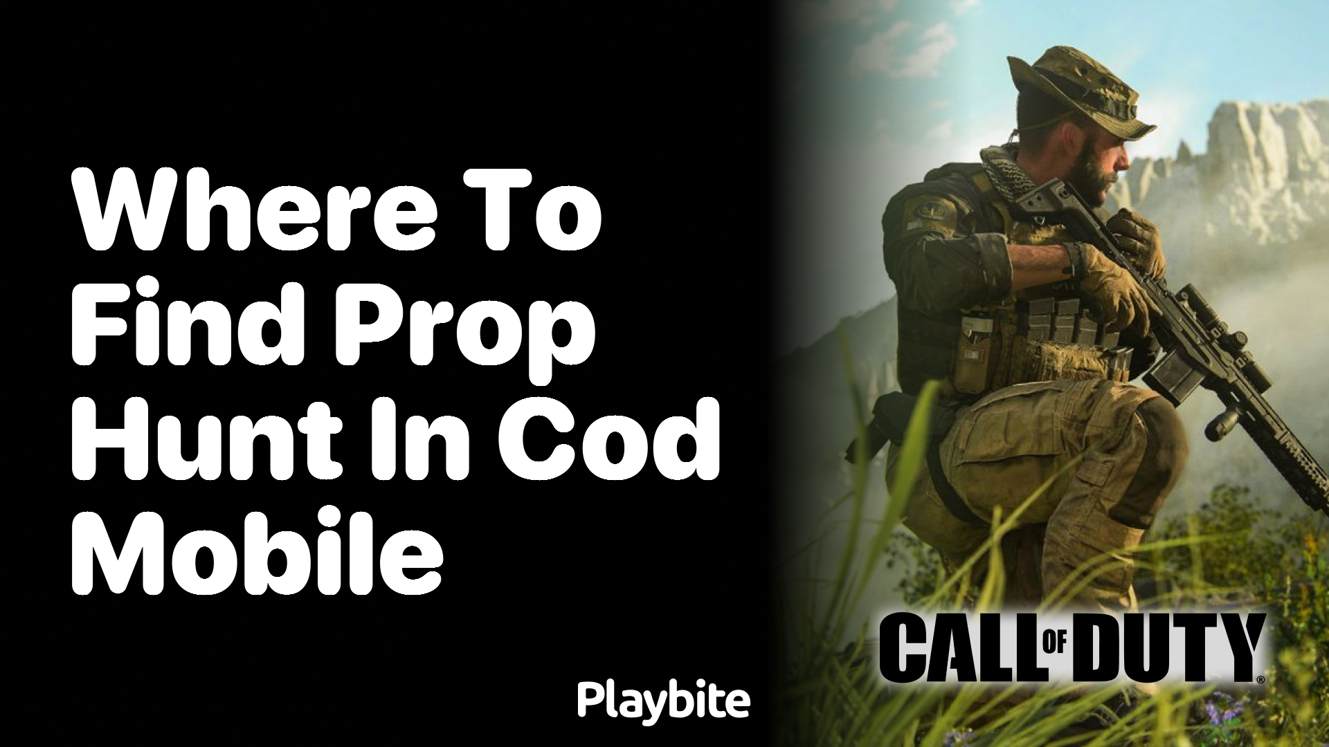 Where to Find Prop Hunt in COD Mobile - Playbite