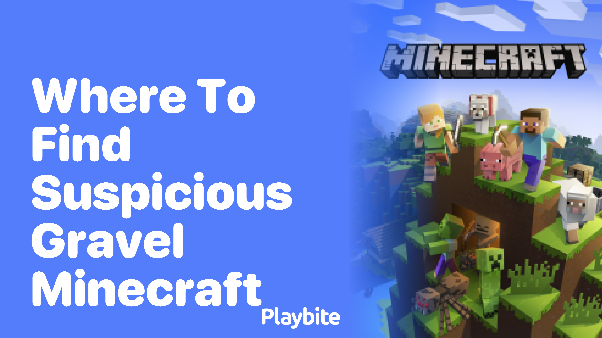 Where to Find Suspicious Gravel in Minecraft: A Quick Guide - Playbite