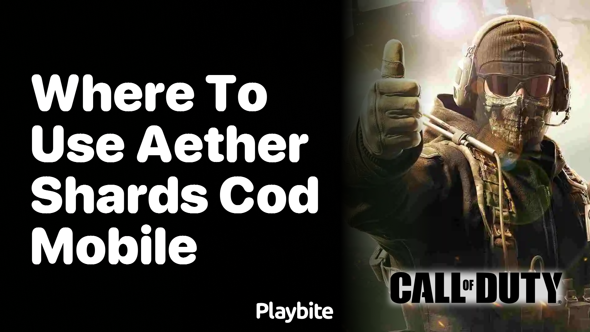 Where to Use Aether Shards in CoD Mobile? - Playbite