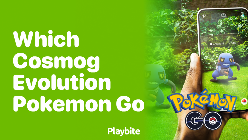 Which Cosmog Evolution in Pokemon GO Should You Know About? - Playbite