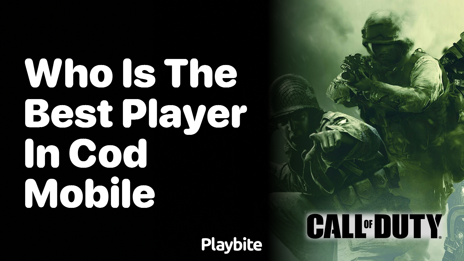 Who Is the Best Player in COD Mobile? - Playbite