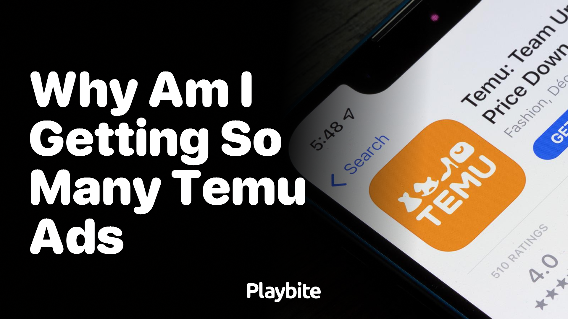 Why Am I Getting So Many Temu Ads? Let's Find Out! - Playbite