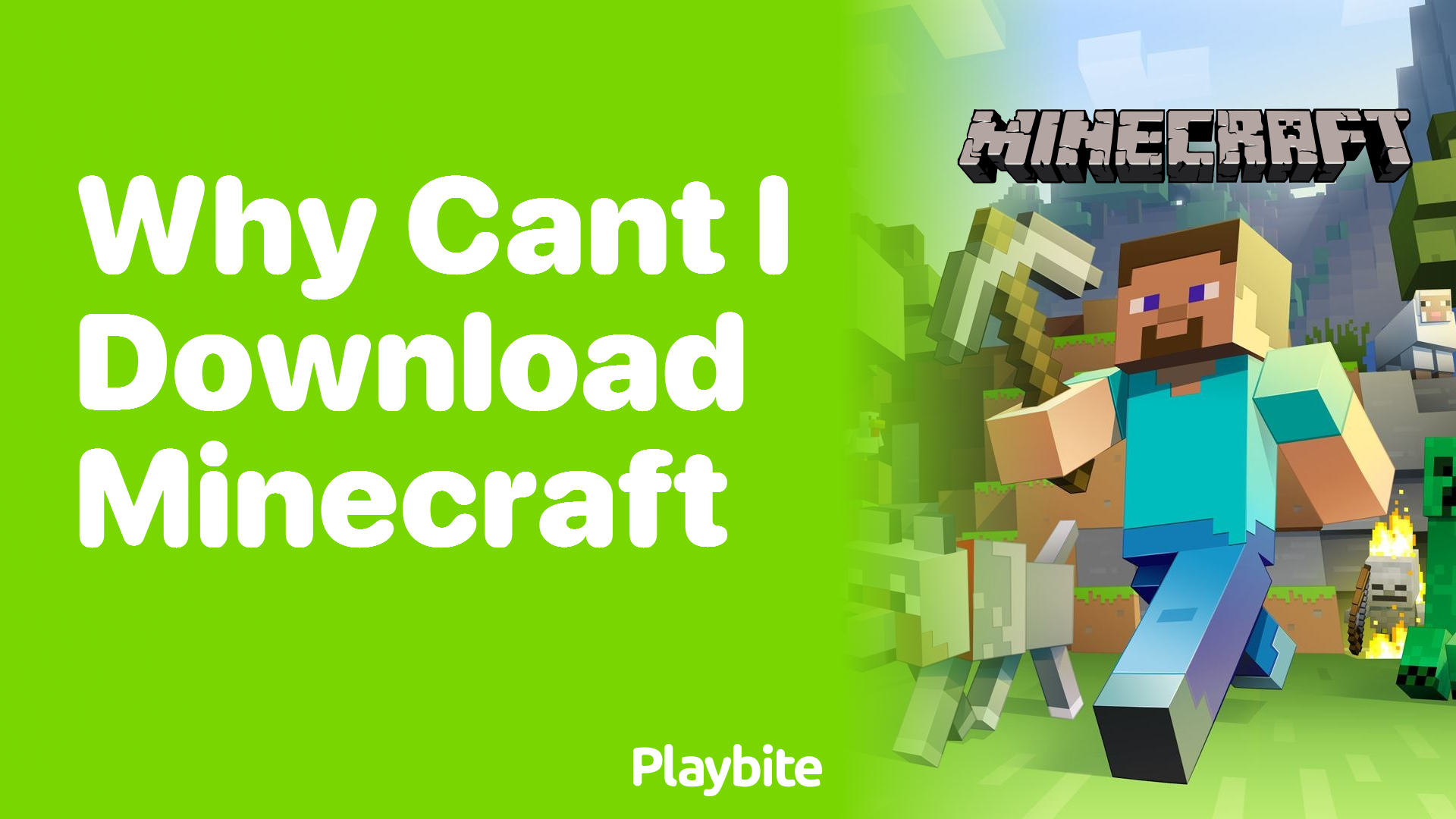 Why Can't I Download Minecraft? Solving the Mystery - Playbite