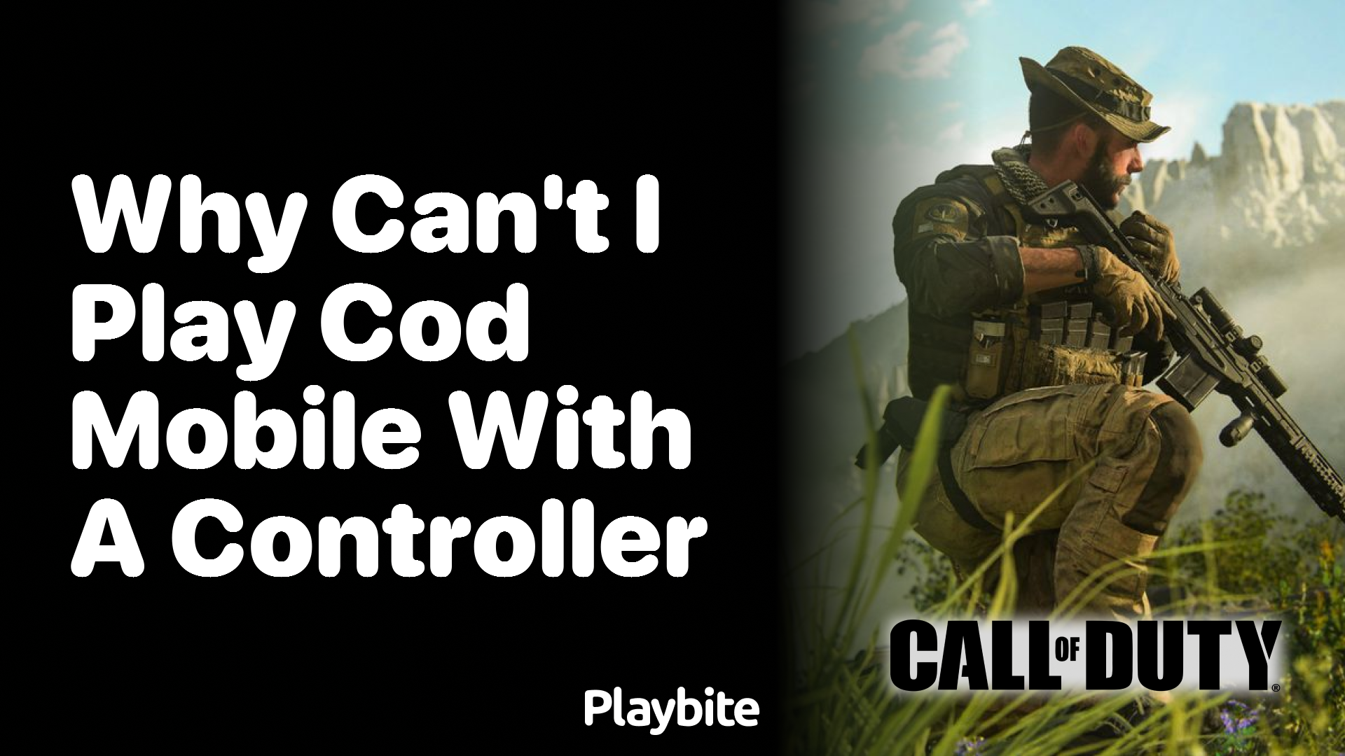 Why Can't I Play COD Mobile with a Controller? - Playbite