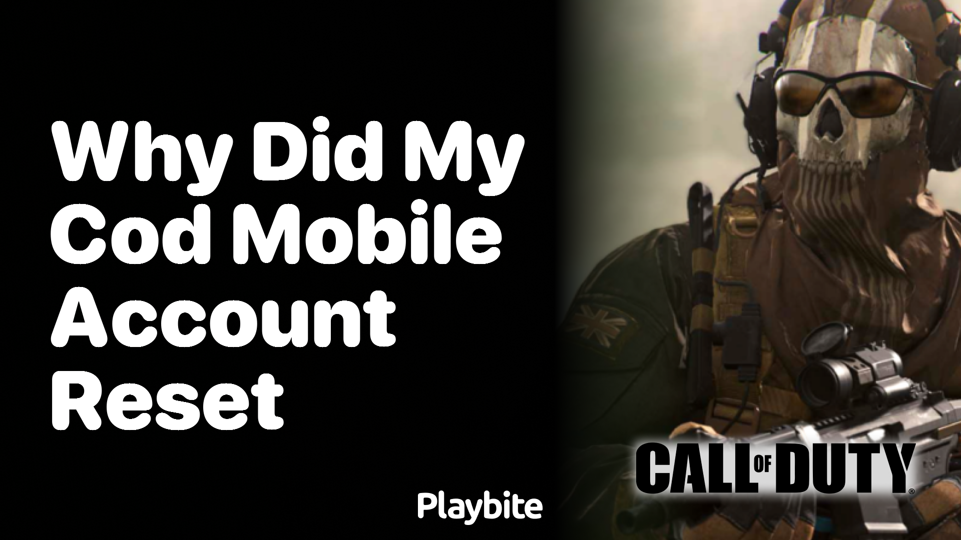 Why Did My CoD Mobile Account Reset? Understanding the Reset Issue - Playbite