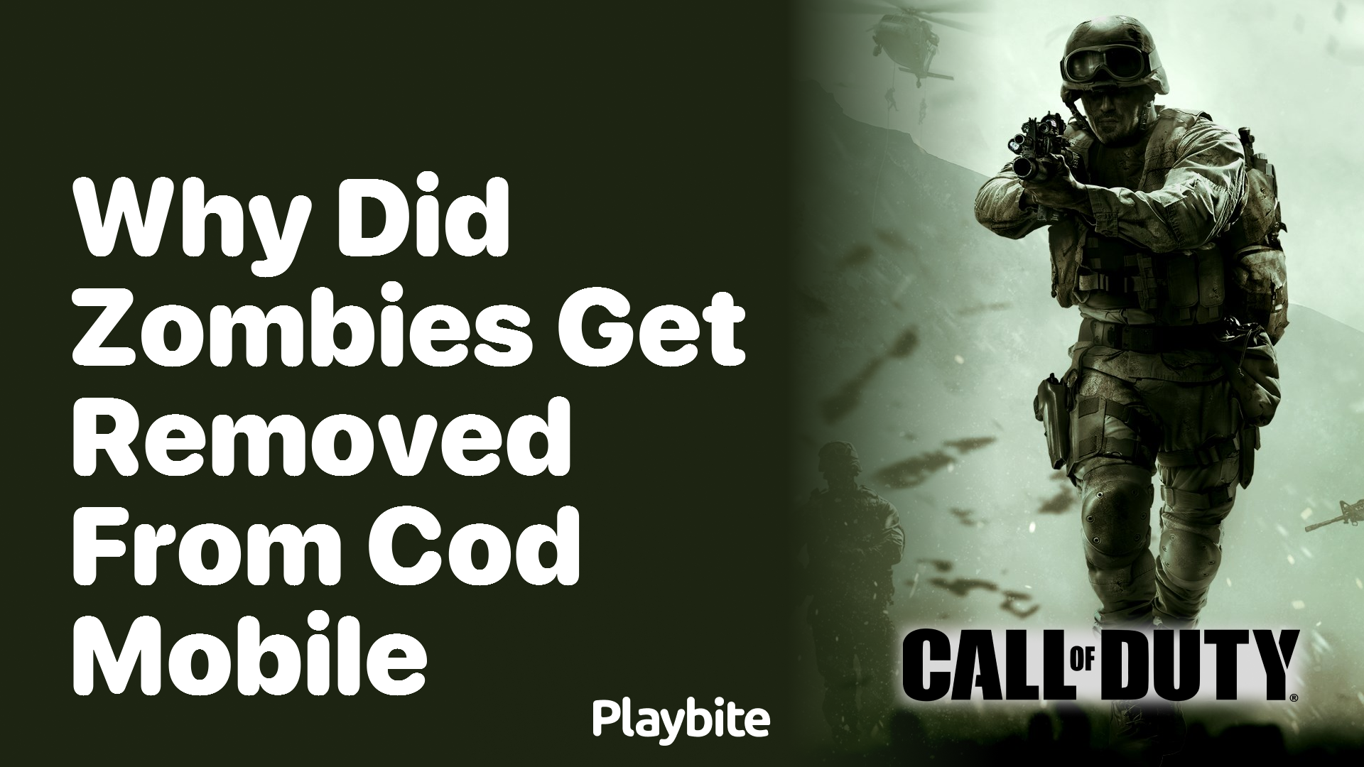Why Did Zombies Get Removed from COD Mobile? - Playbite