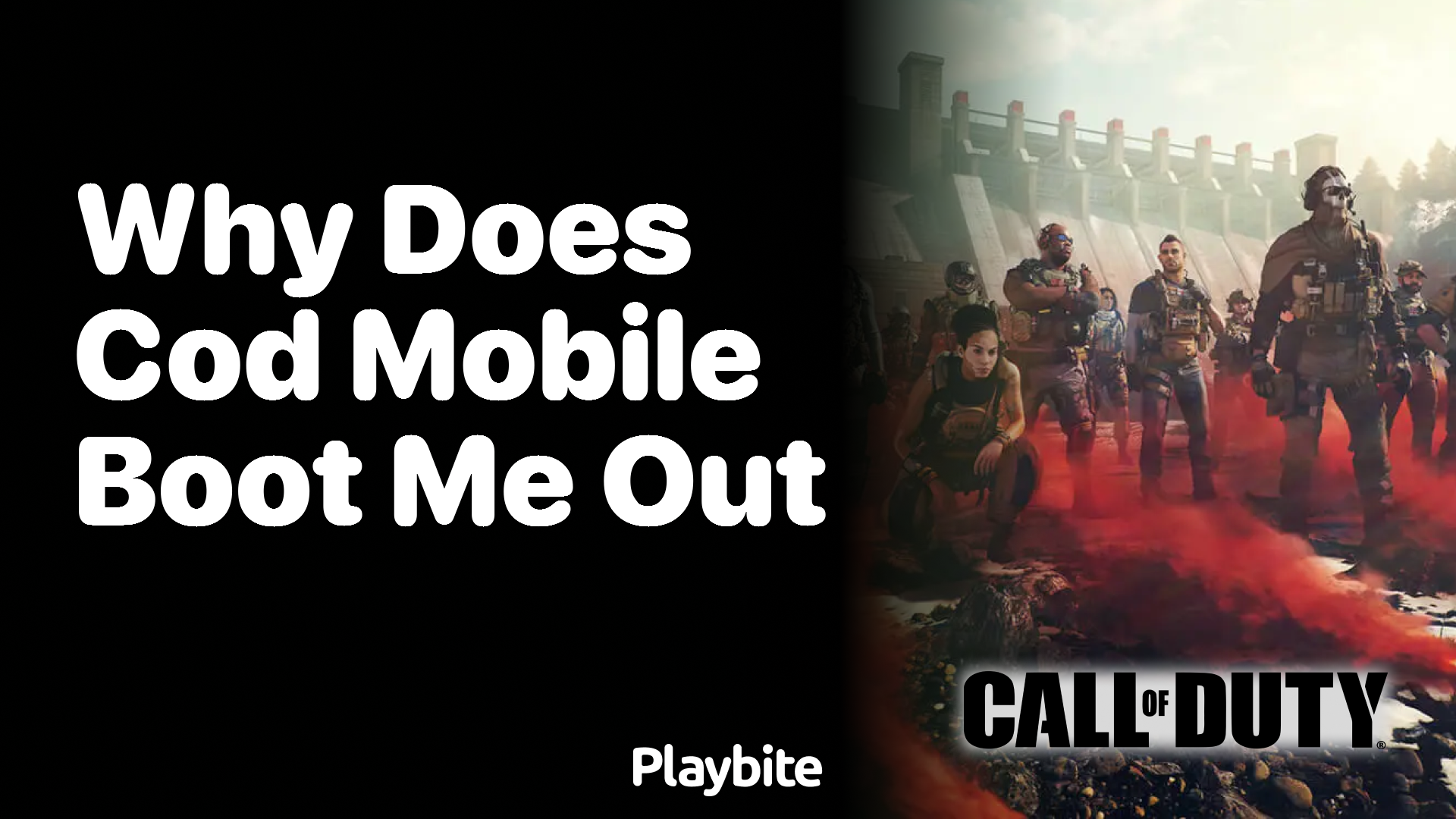 Why does COD Mobile Boot Me Out? Let's Dive Into the Reasons - Playbite