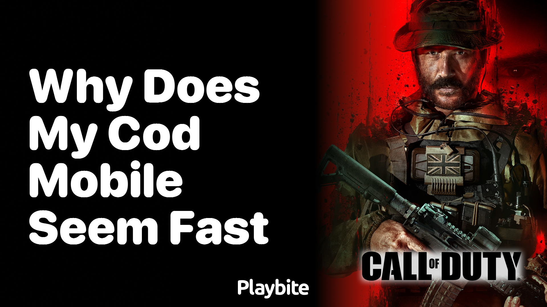 Why Does My COD Mobile Seem Fast? - Playbite
