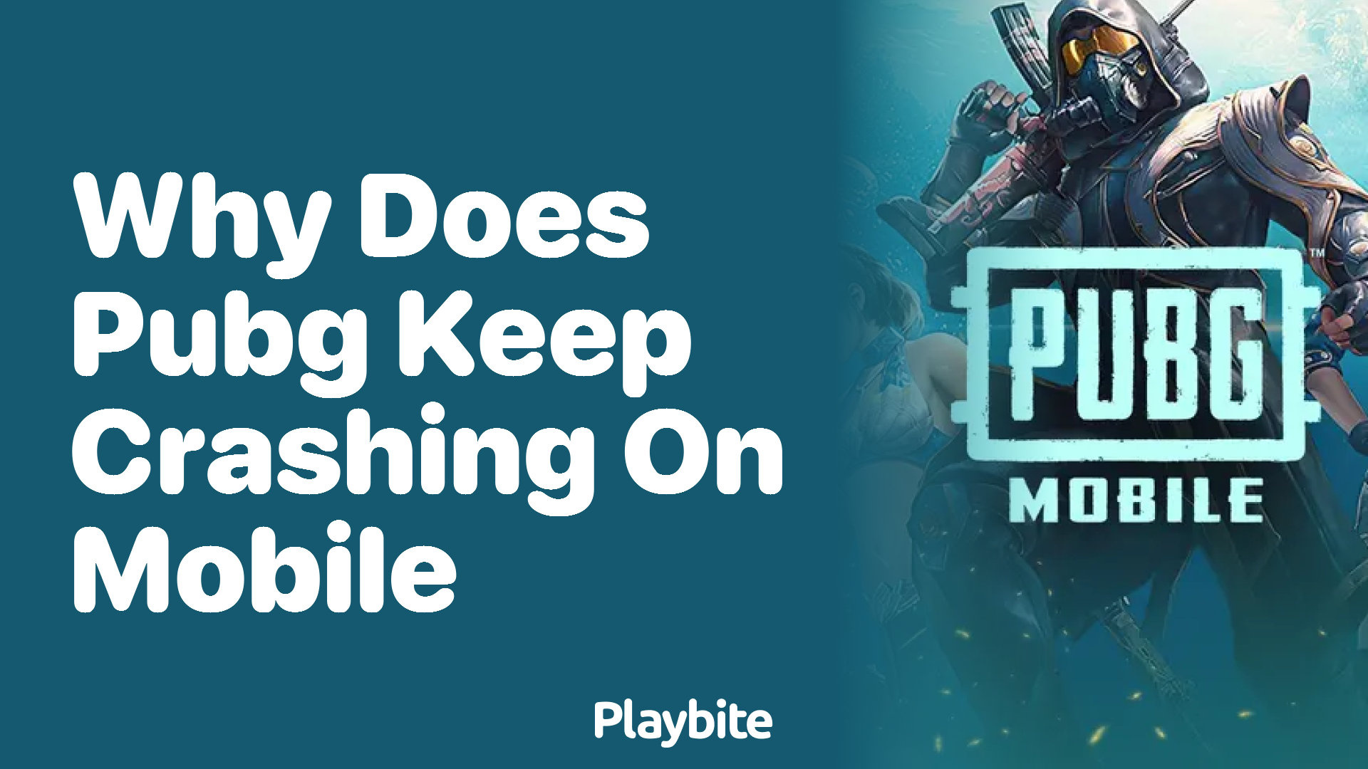 Why Does PUBG Keep Crashing on Mobile? Let's Find Out! - Playbite