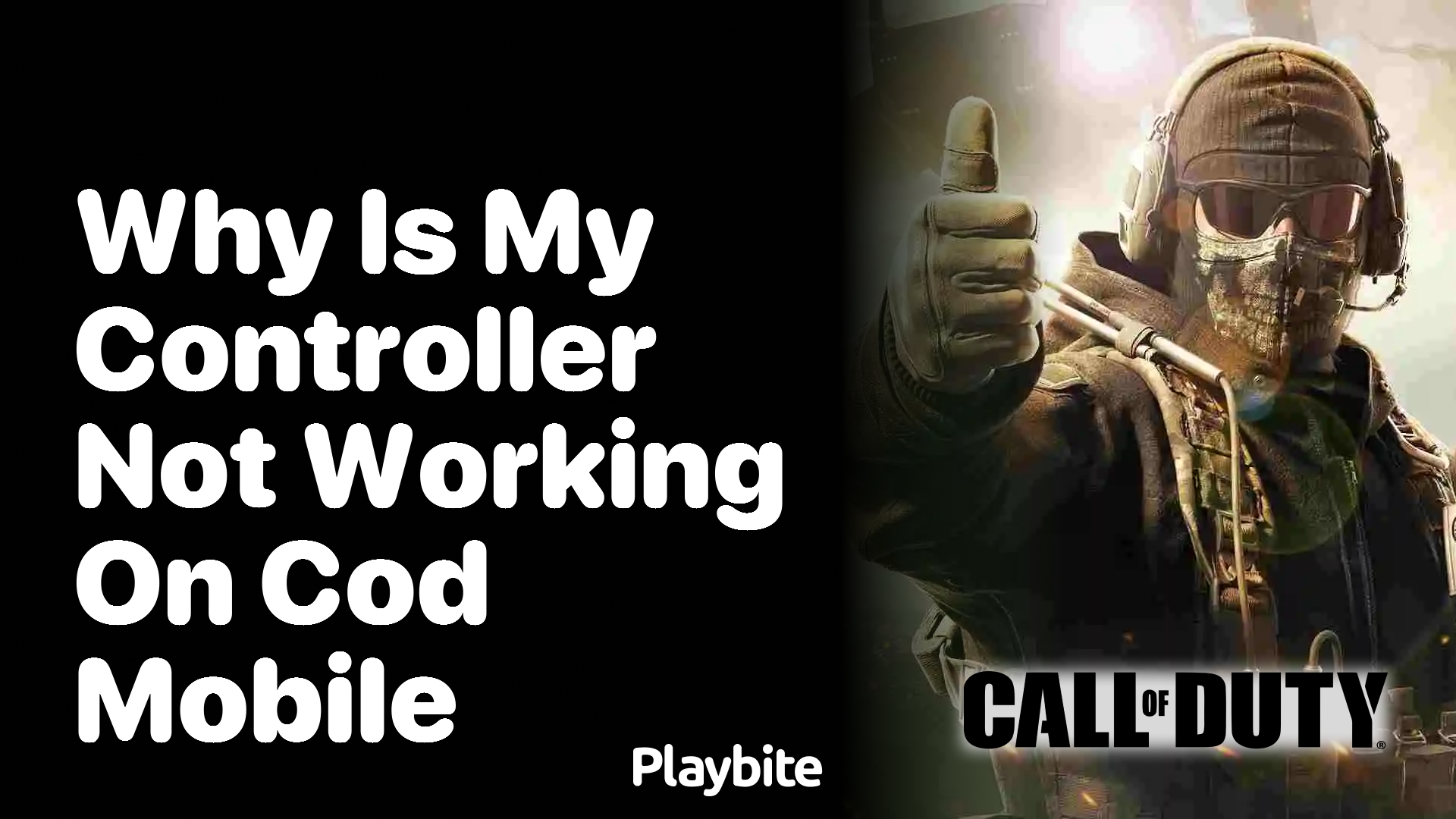 Why Is My Controller Not Working on COD Mobile? - Playbite