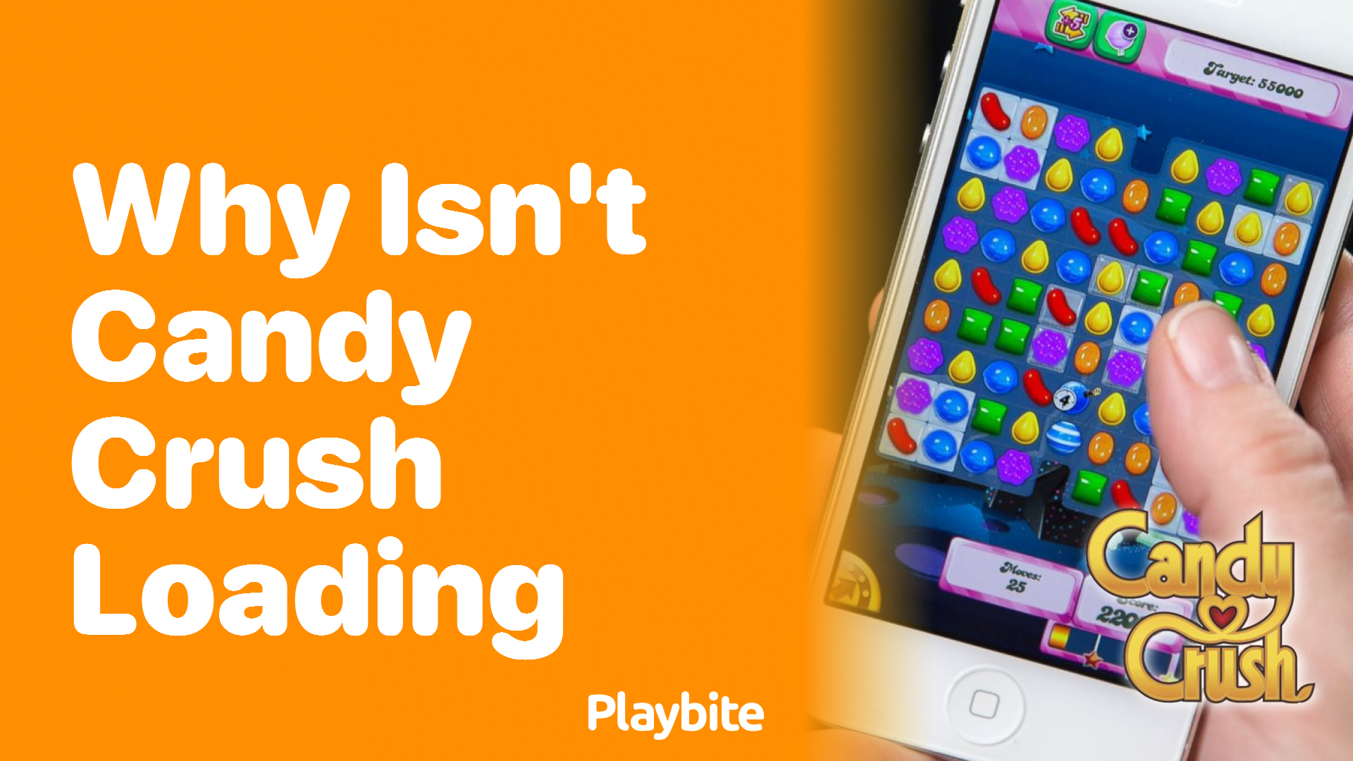 Why Isn't Candy Crush Loading? - Playbite