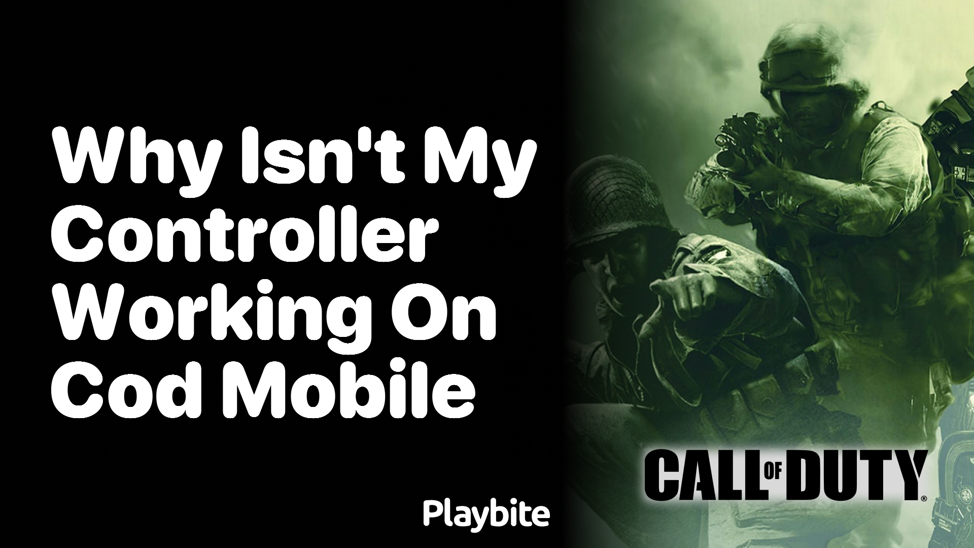 Why Isn't My Controller Working on COD Mobile? - Playbite