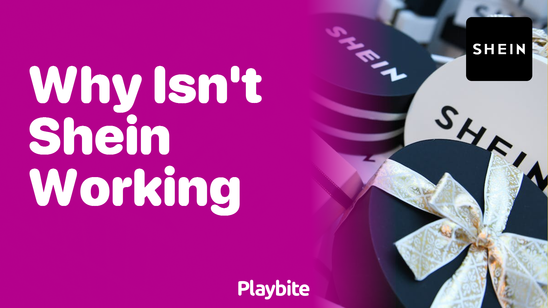 Why Isn't SHEIN Working? Tips and Tricks to Solve Common Issues - Playbite