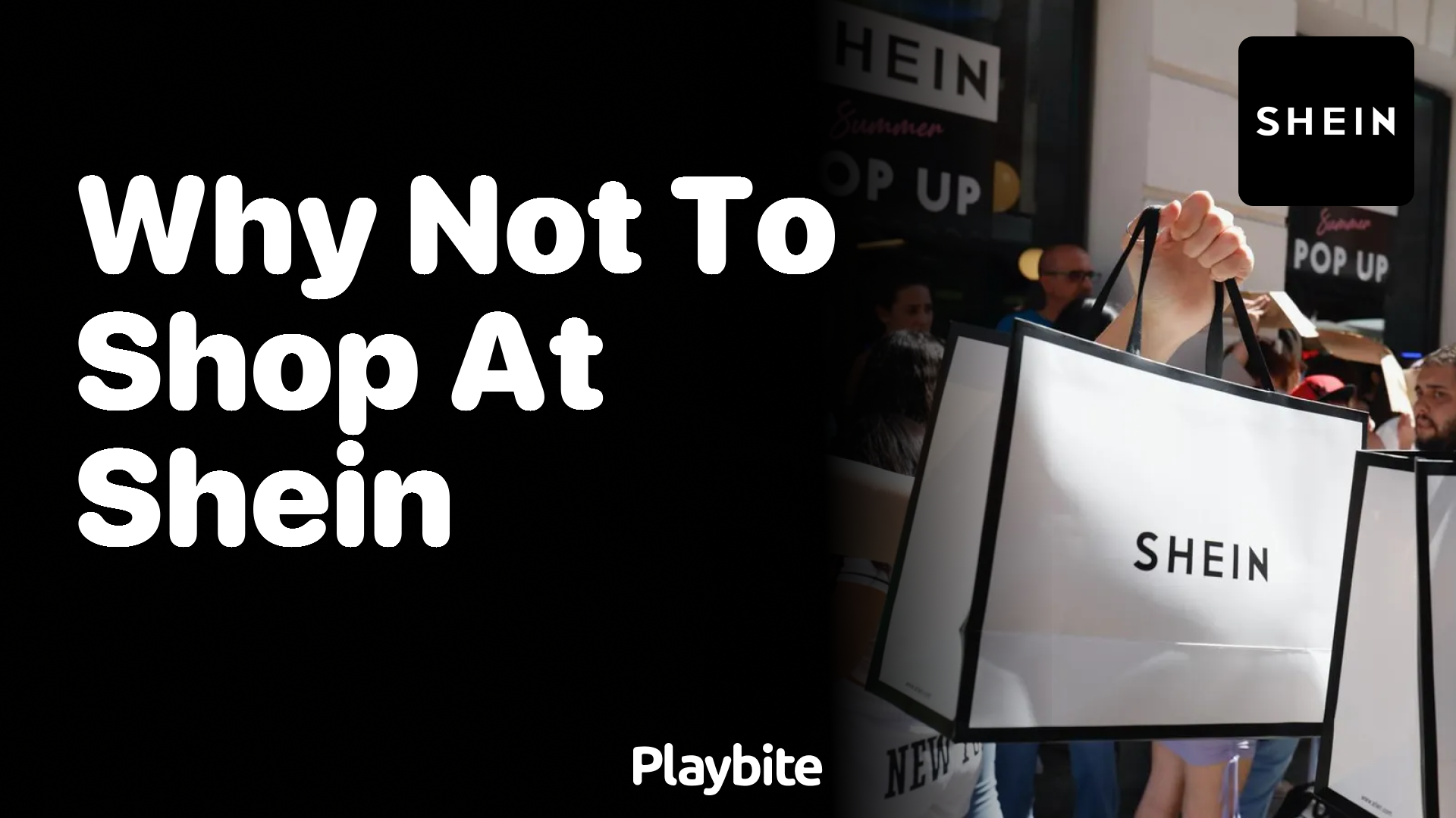 Why Not to Shop at SHEIN? Exploring Common Concerns - Playbite