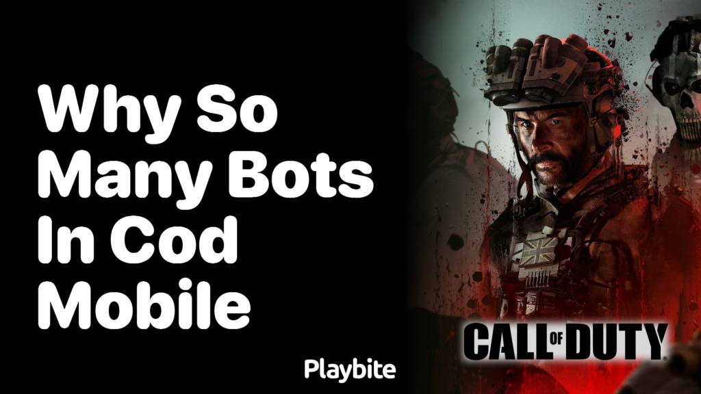 Why Are There So Many Bots in Call of Duty Mobile? - Playbite