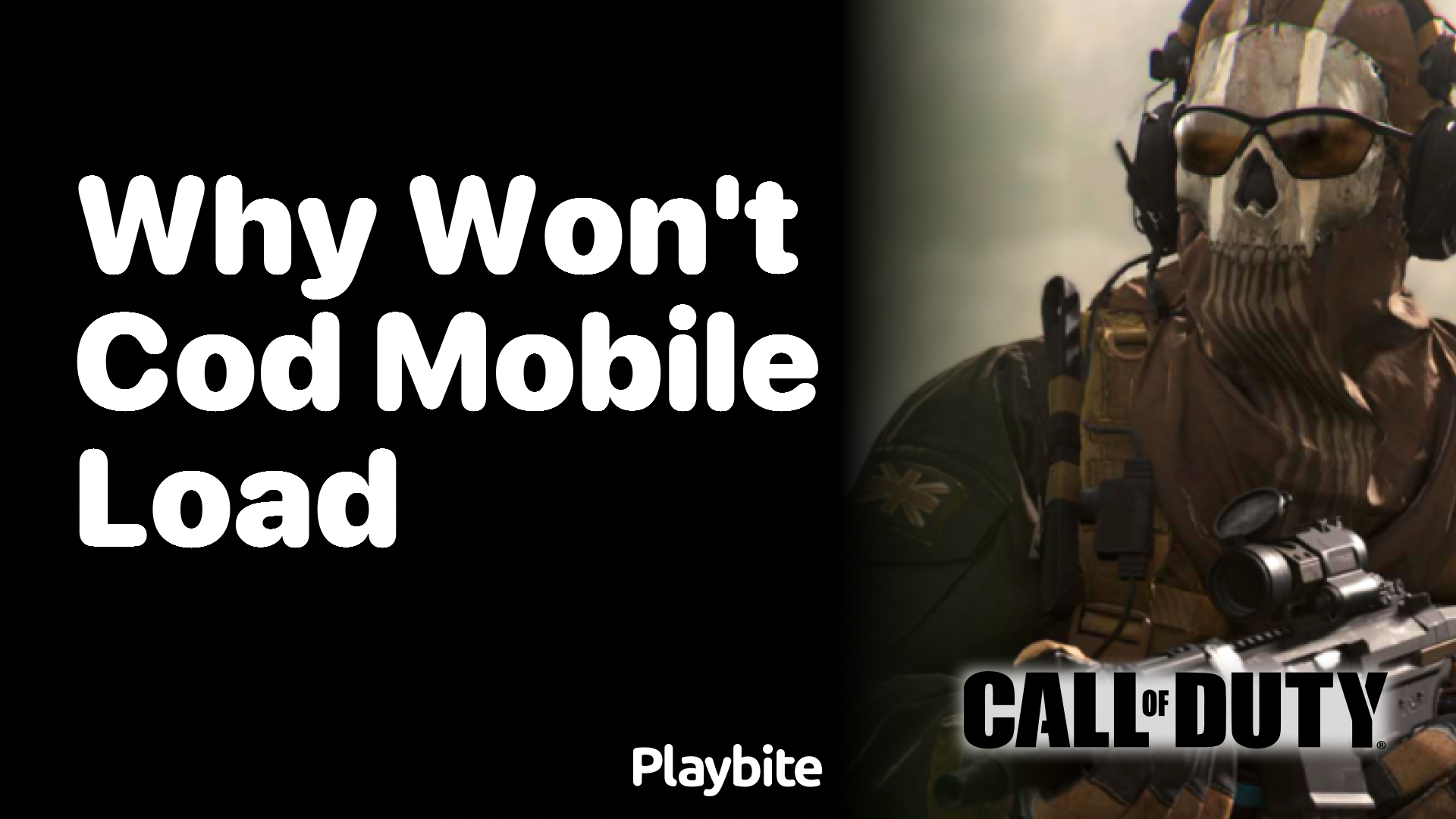 Why Won't COD Mobile Load? Let's Find Out! - Playbite