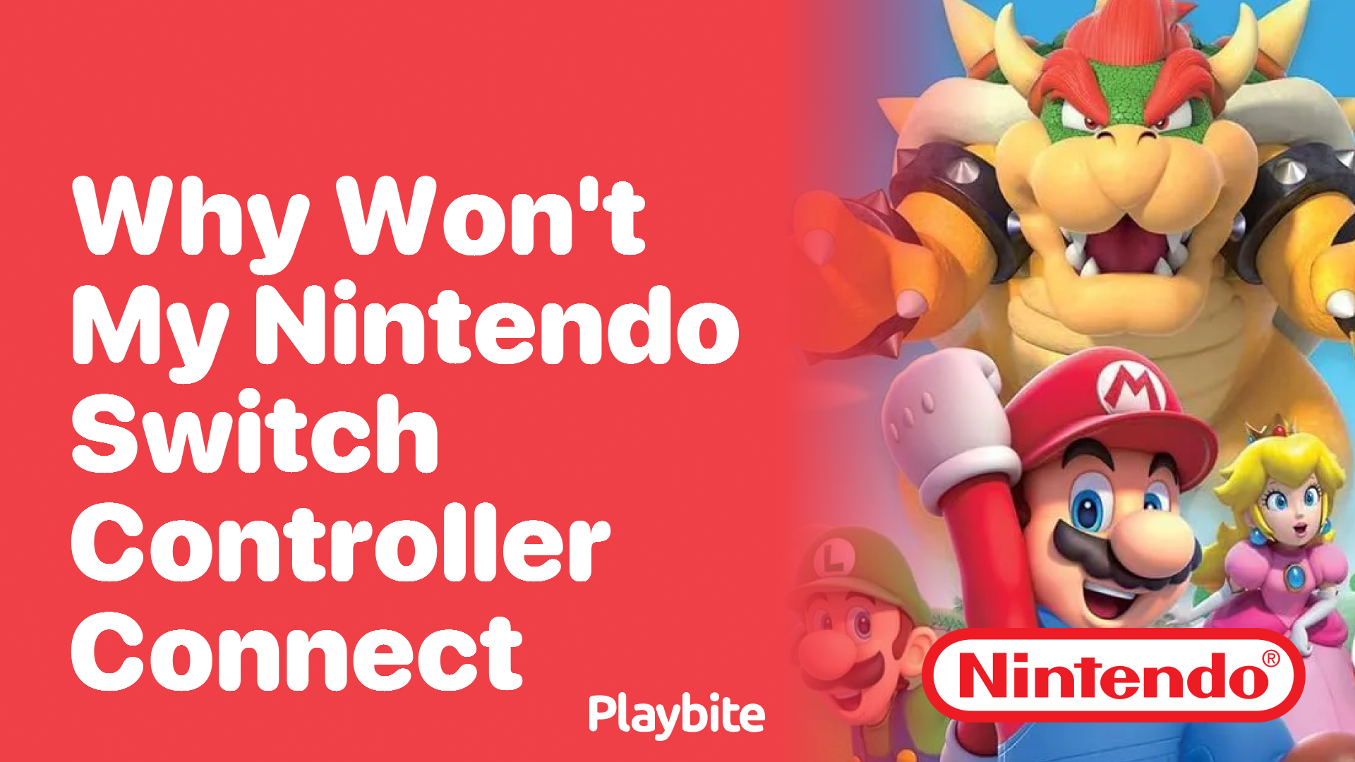 Why Won't My Nintendo Switch Controller Connect? - Playbite
