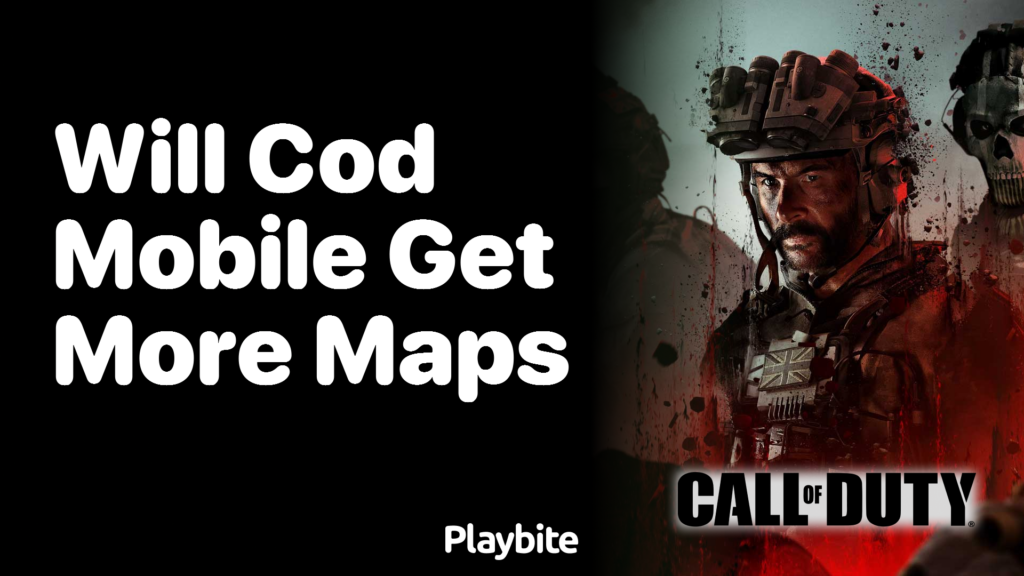 Will COD Mobile Get More Maps? - Playbite