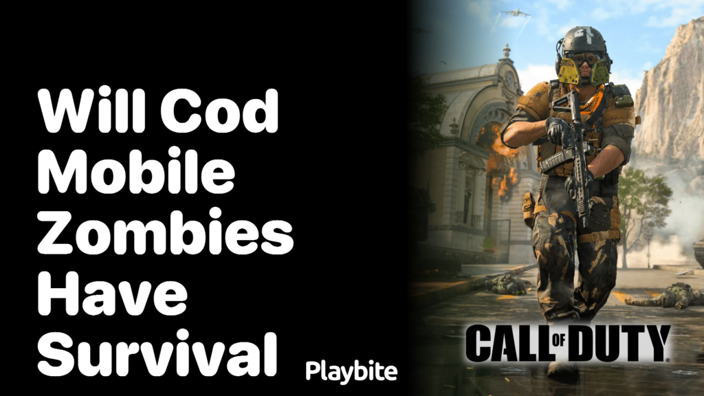 Will CoD Mobile Zombies Feature Survival Mode? - Playbite