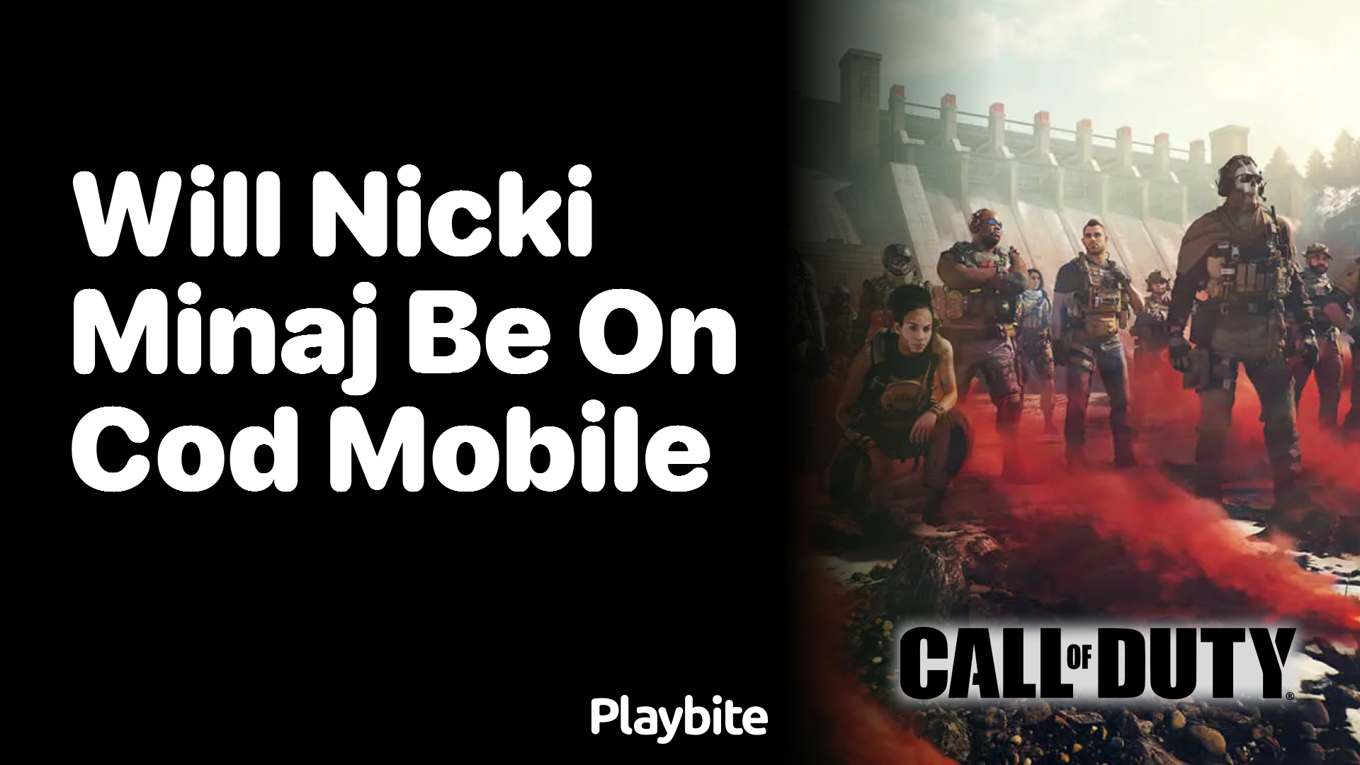 Will Nicki Minaj Be on COD Mobile? - Playbite