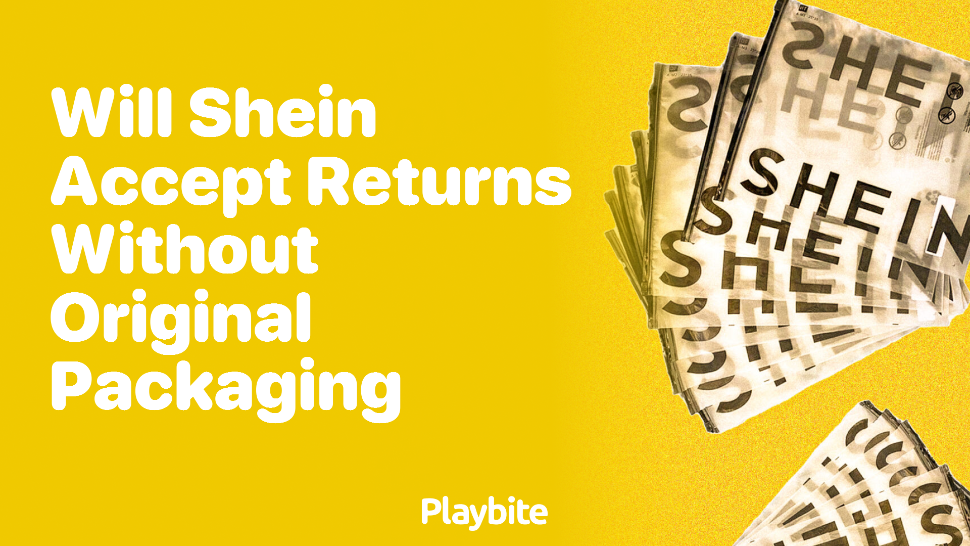 Will Shein Accept Returns Without Original Packaging? - Playbite